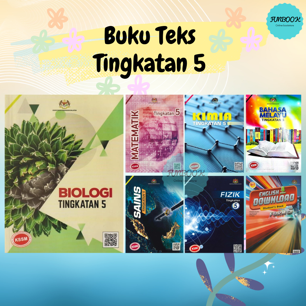 [FUNBOOK] Buku Teks Tingkatan 5 KSSM Form 5 Textbook | Shopee Malaysia