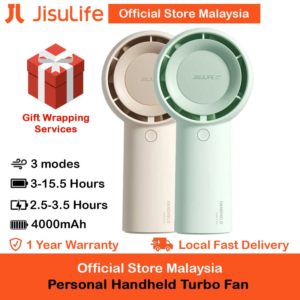 Jisulife Turbocharged 5 Speed Portable Fast Charge Rechargeble 4000mAh ...