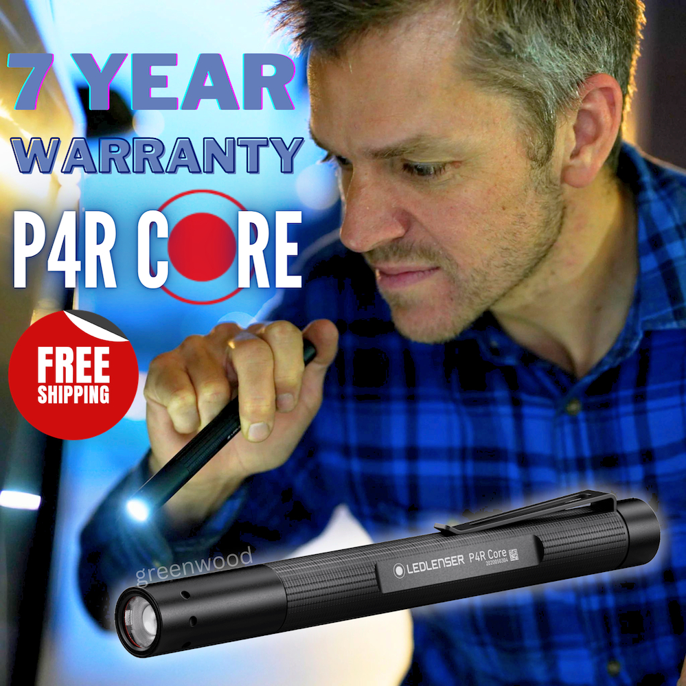 P4R Core LEDLENSER RECHARGEABLE Flashlight - 200 Lumens [Led Lenser ...