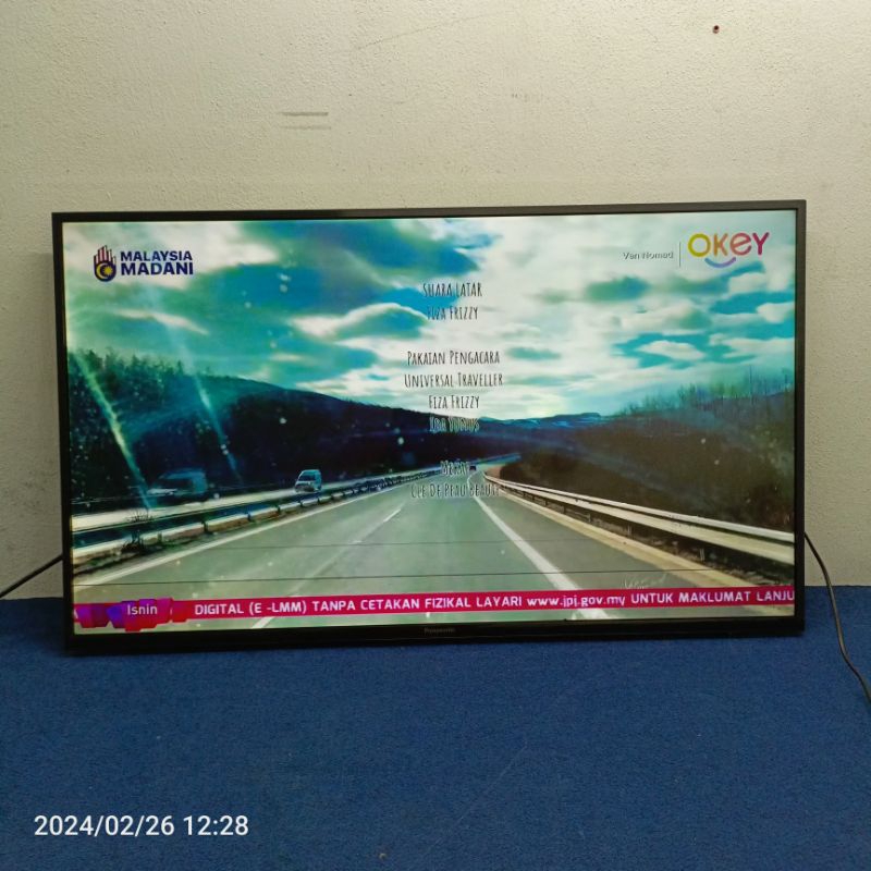 PANASONIC TH-43EX400K LED TV SPAREPARTS (USED) | Shopee Malaysia