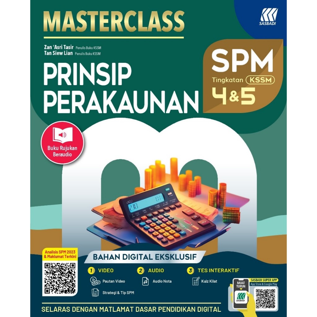 [tny] Sasbadi Masterclass Spm 【2024】tingkatan 4 And 5 Kssm Nota Master