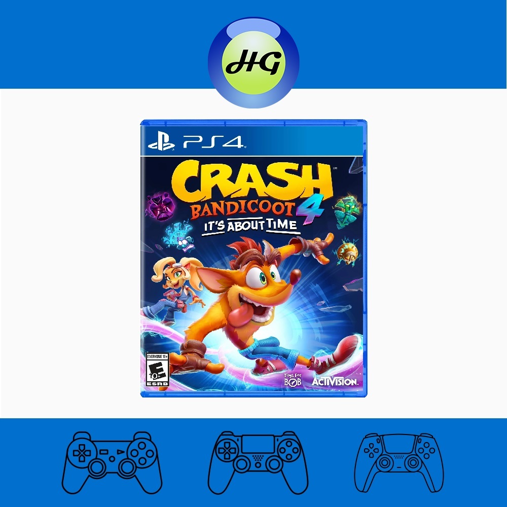 PS4 CRASH BANDICOOT 4 : ITS ABOUT TIME (R1/R2) | Shopee Malaysia