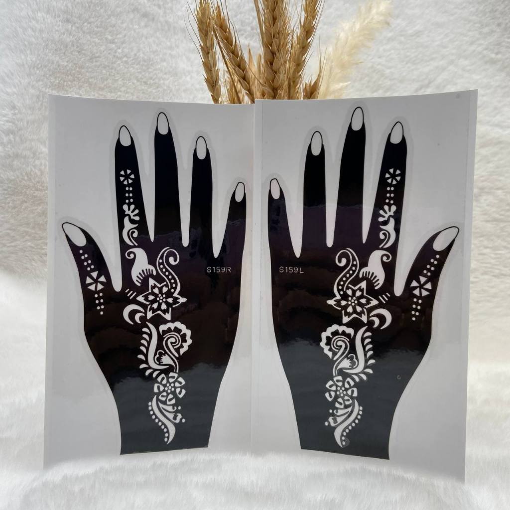 STIKER INAI TEKAP SEPASANG KIRI KANAN CORAK BARU 2024 STIKER INAI ...