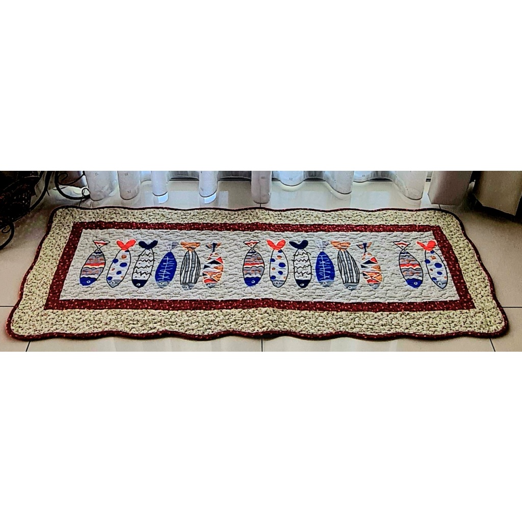 Lapik Kaki Patchwork Panjang 52cm x 140cm READY STOCK !e | Shopee Malaysia