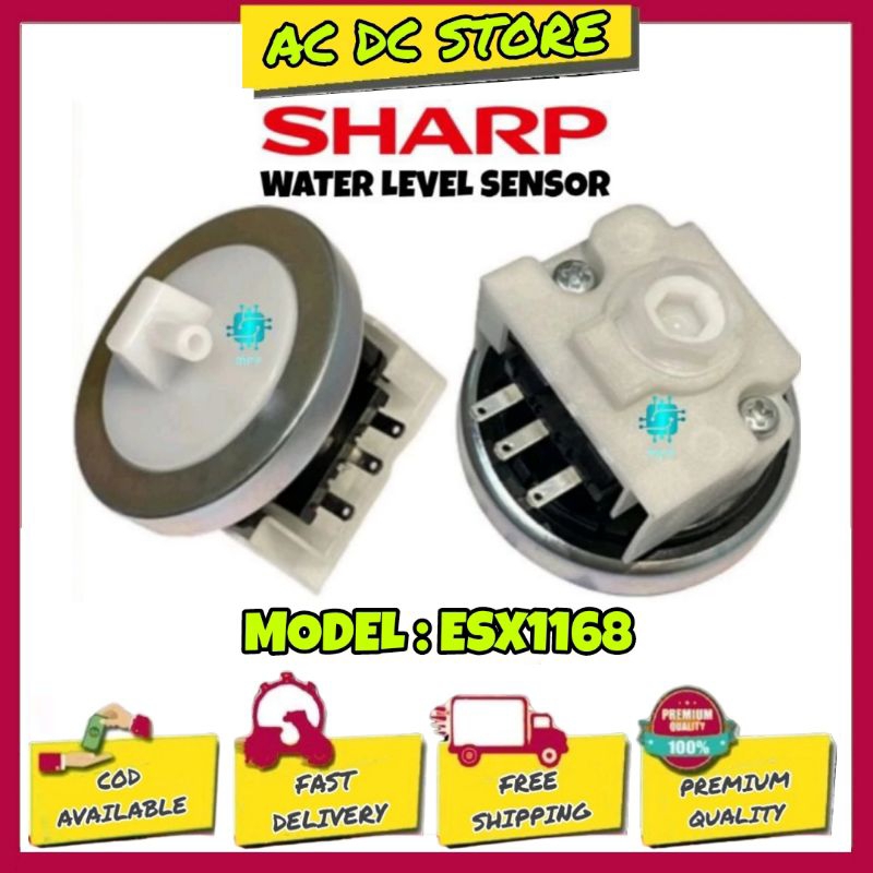 ESX1168 SHARP WASHING MACHINE WATER LEVEL SENSOR / PRESSURE SENSOR ...