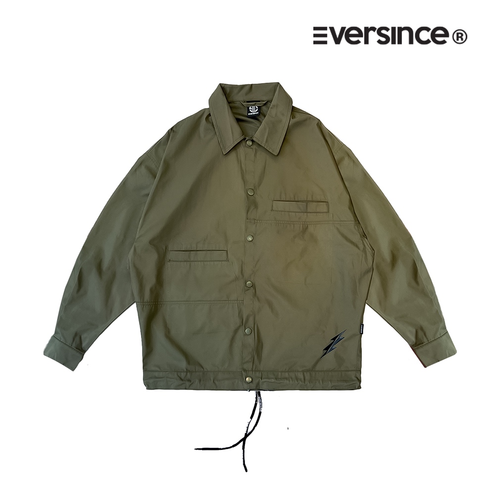 Eversince Regen Coach Jacket Olive | Shopee Malaysia