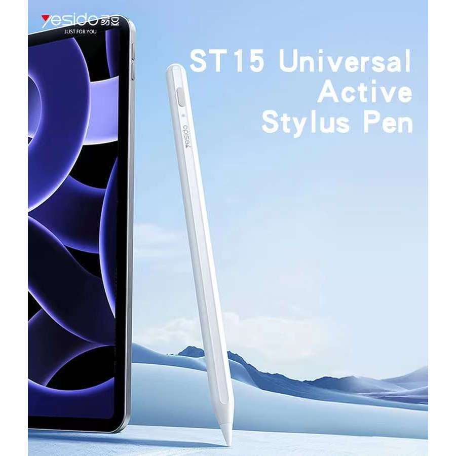 YESIDO ST15 Universal Capacitive Stylus Pen Rechargeable Magnetic Write ...