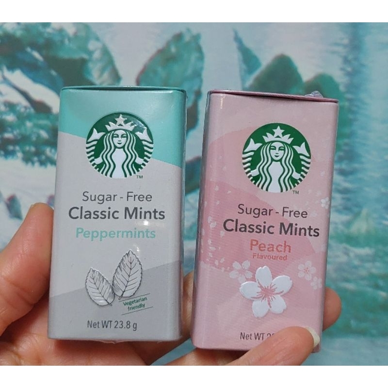 Starbucks Malaysia Sugar-Free Classic Mints Peppermints | Shopee Malaysia