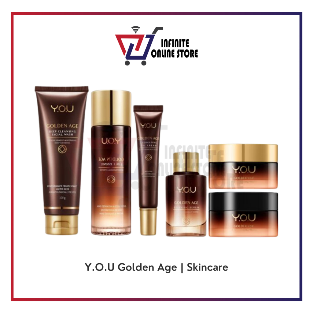 Y.O.U YOU Golden Age Series Skincare Products (Cleanser / Essence ...