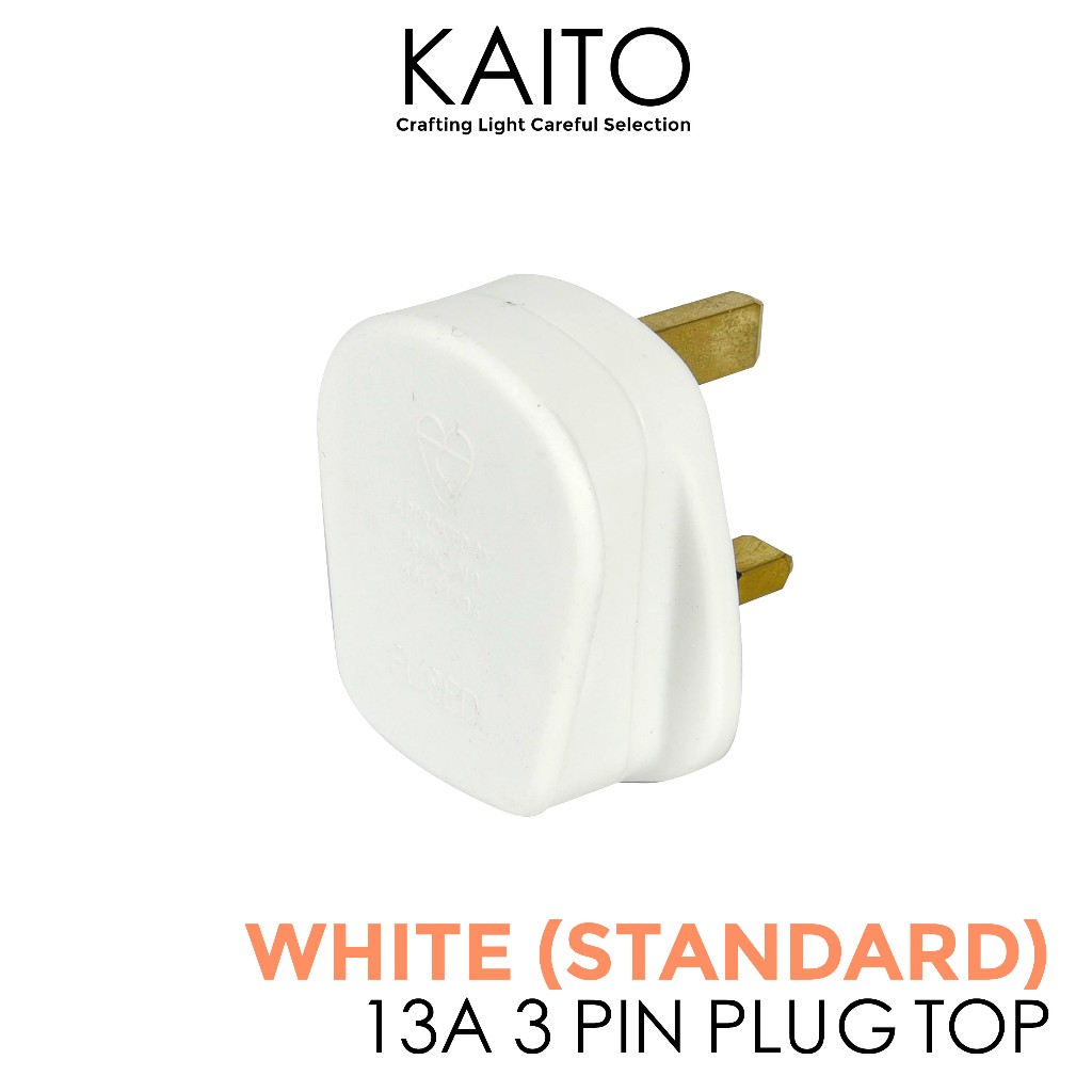 KAITO SIRIM 13A Soket Plug 3 Pin Plug Top Heavy Duty 13Amp Fused Kepala ...