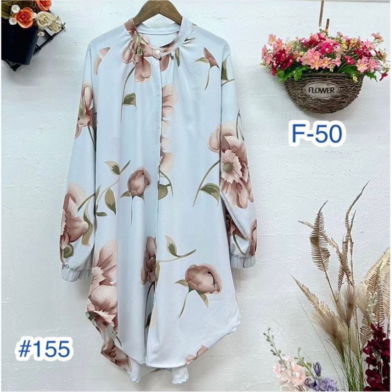 🔥 TMB 🔥 Blouse labuh saiz besar / Blouse big size / Baju saiz besar ...