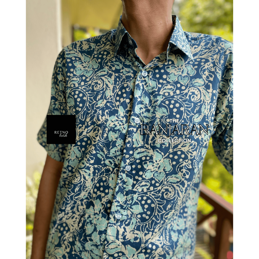 C1105 MEN’S KELANTAN BATIK SHIRT | Shopee Malaysia