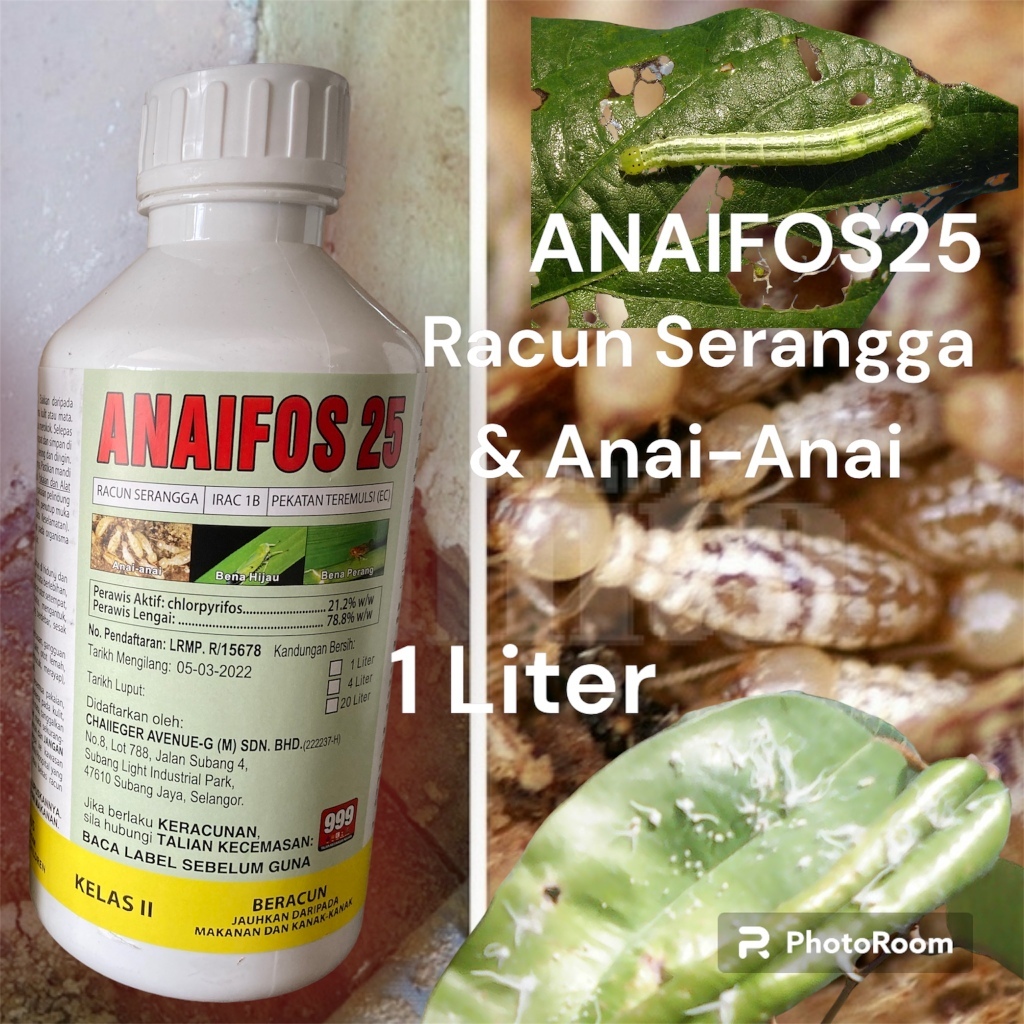 1lit/ Racun EB Anaifos 21 / Racun Serangga / Racun Anai-Anai / Racun ...