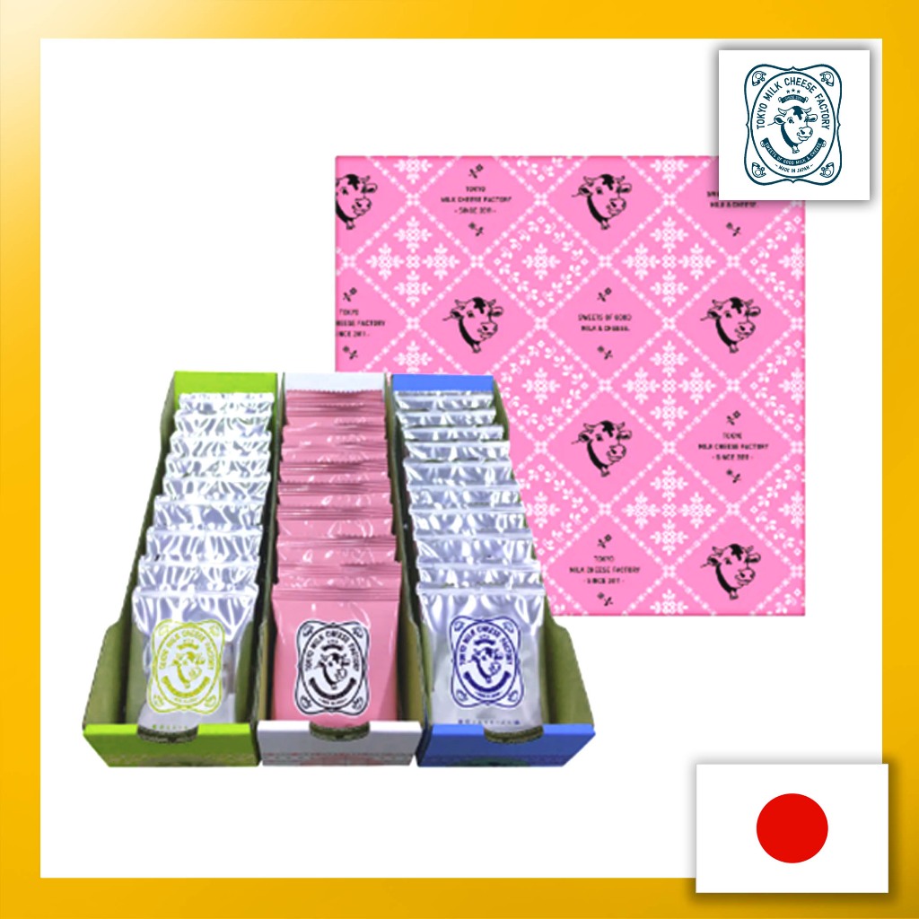 Tokyo Milk Cheese Factory Cookie Assortment 30 Pieces Strawberry