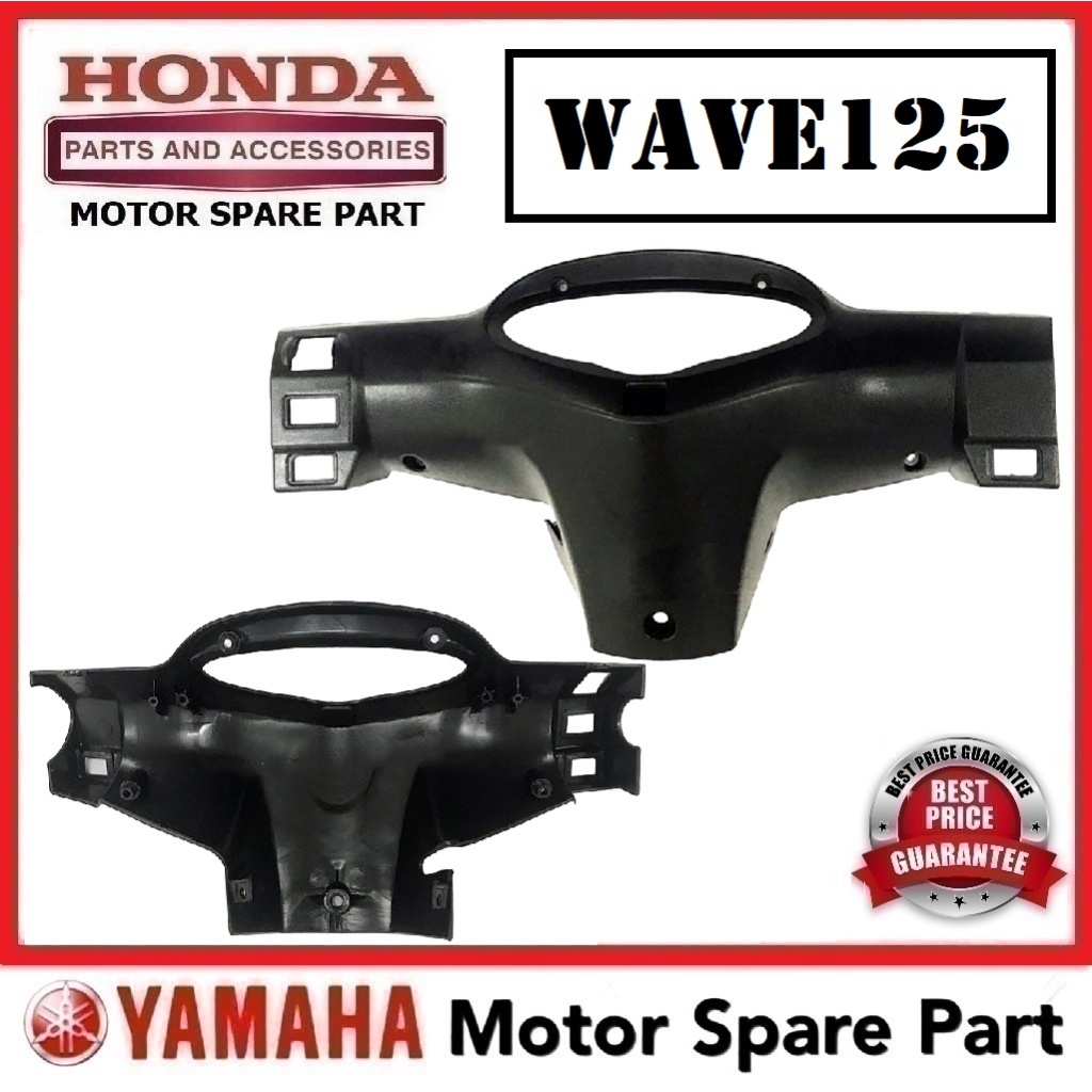 HONDA WAVE125 HANDLE METER COVER 0 LOWER COVER INNER METER TUDUNG HITAM ...