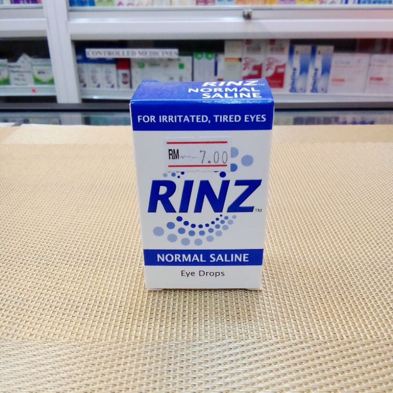 🌿 | Xepa RINZ™ Normal Saline Eye Drops ( 5ml ) | Shopee Malaysia