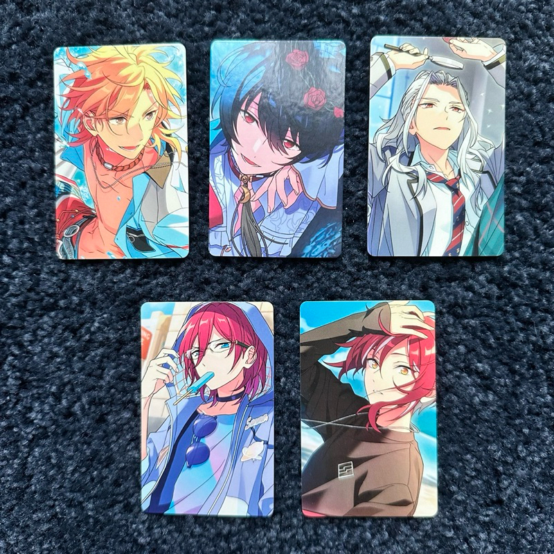Ensemble Stars - Kaoru/Ritsu/Nagisa/Ibara/Natsume - collection card ...