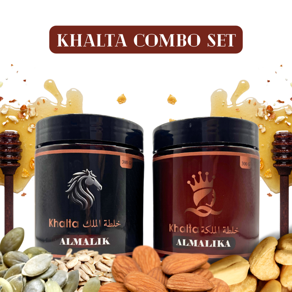 KHALTA COMBO SET FOR MEN & WOMEN (dengan kacang) | Shopee Malaysia