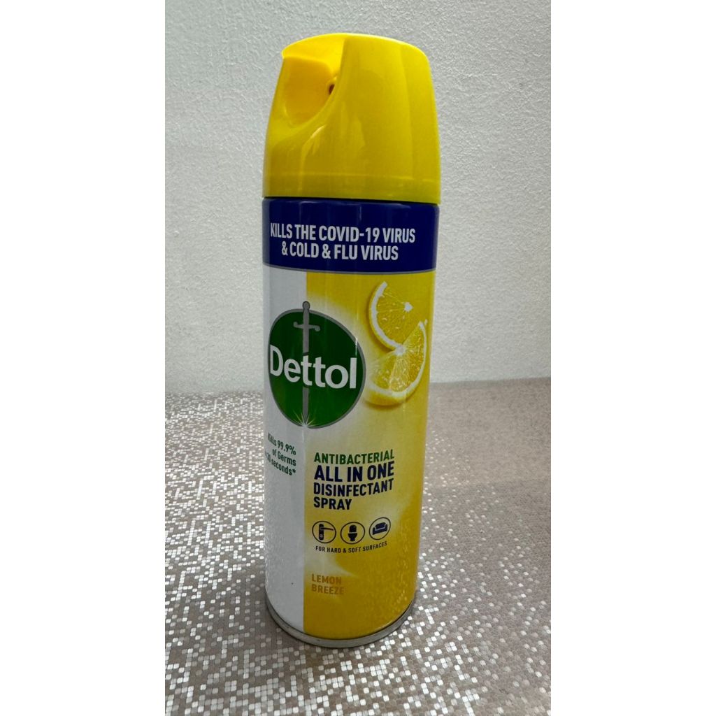 Dettol Disinfectant Spray Lemon 450ml | Shopee Malaysia