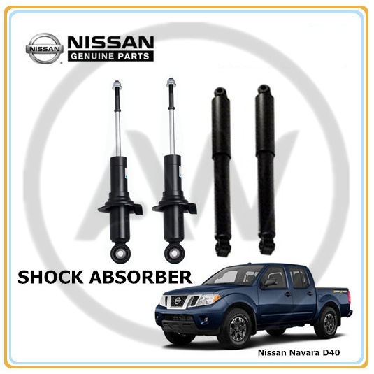 Original Nissan Navara D40 2004-2015 Front Rear Shock Absorber [1 Pair ...