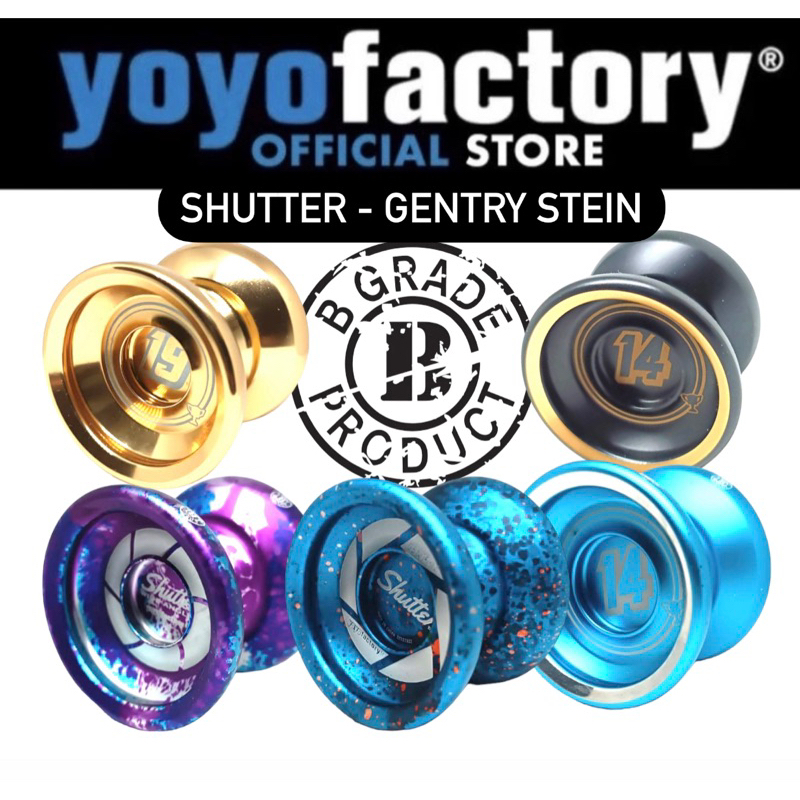 YoYofactory Shutter (B grade) yoyo Champion Gentry Stein YoYos yo-yo ...