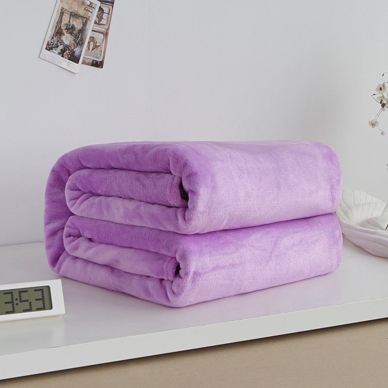 Selimut Baldu Gebu Plain Super Soft Perfect Warm Solid Color Microfiber ...