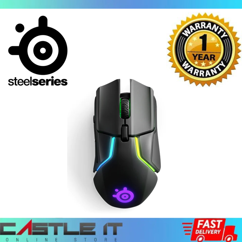SteelSeries RIVAL 650 Wireless and Wired Gaming Mouse Mice Dual Optical ...