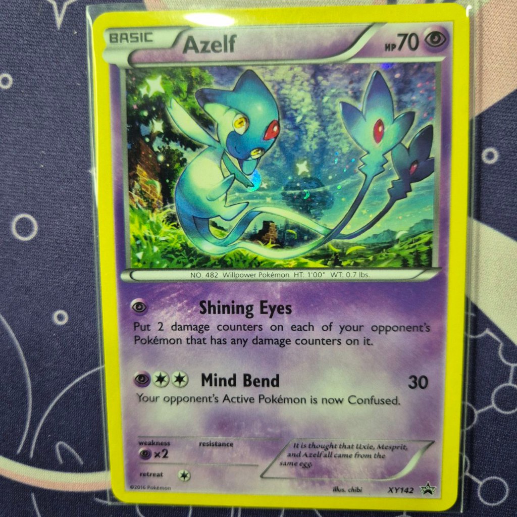 Pokemon PTCG - Azelf Alolan Vulpix Jirachi Combusken Dratini | Shopee ...