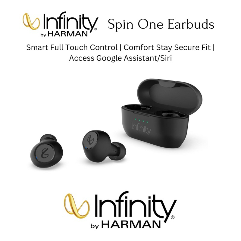 🚚READY STOCK🚚 Infinity by HARMAN Spin One True Wireless Bluetooth ...