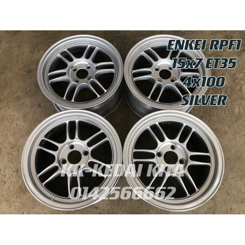 USED RIM ENKEI RPF1 15 INCHI | Shopee Malaysia