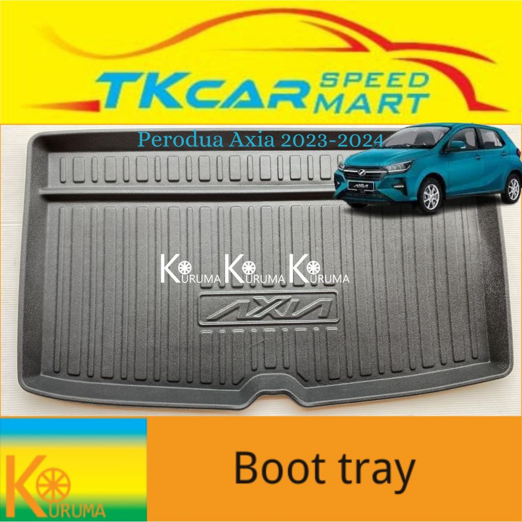 [READY STOCK] PERODUA AXIA ALL NEW 2023 2 ND GEN ( KURUMA ) RUBBER TPO ...