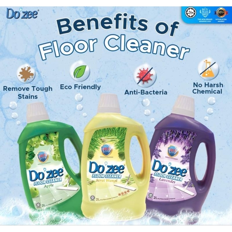 Do'zee Floor Cleaner 2L (syaishahrul Shop) | Shopee Malaysia