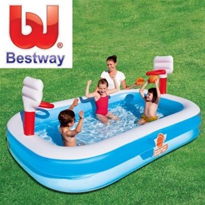 Bestway Swimming Pool Basketball Kids With Ball Original Swimming Pool ...