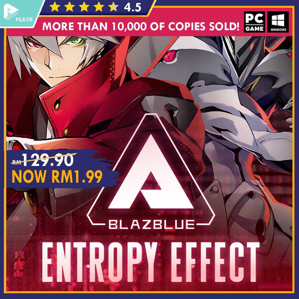 BlazBlue Entropy Effect: Collection v1.0.3 + 5 DLC (Refer Desc) [𝐏𝐂 𝐆𝐀𝐌𝐄 𝐃𝐈𝐆𝐈𝐓𝐀𝐋 𝐃𝐎𝐖𝐍𝐋𝐎𝐀𝐃 ...