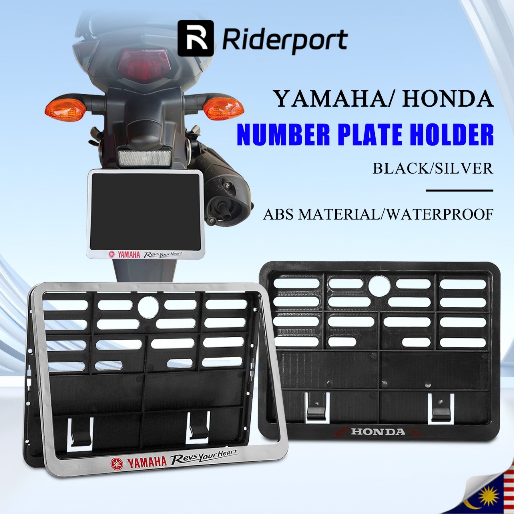 UNIVERSAL MOTORCYCLE PLATE HOLDER YAMAHA HONDA NOMBOR PLATE MOTOR ...