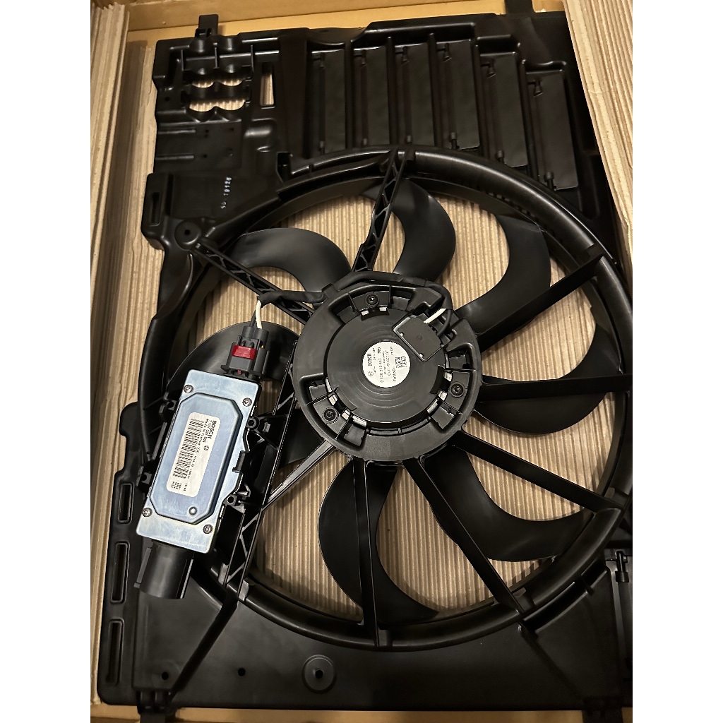 Original Fomoco Mk3 Ford Focus ST Radiator Fan, Fan Control Module and ...
