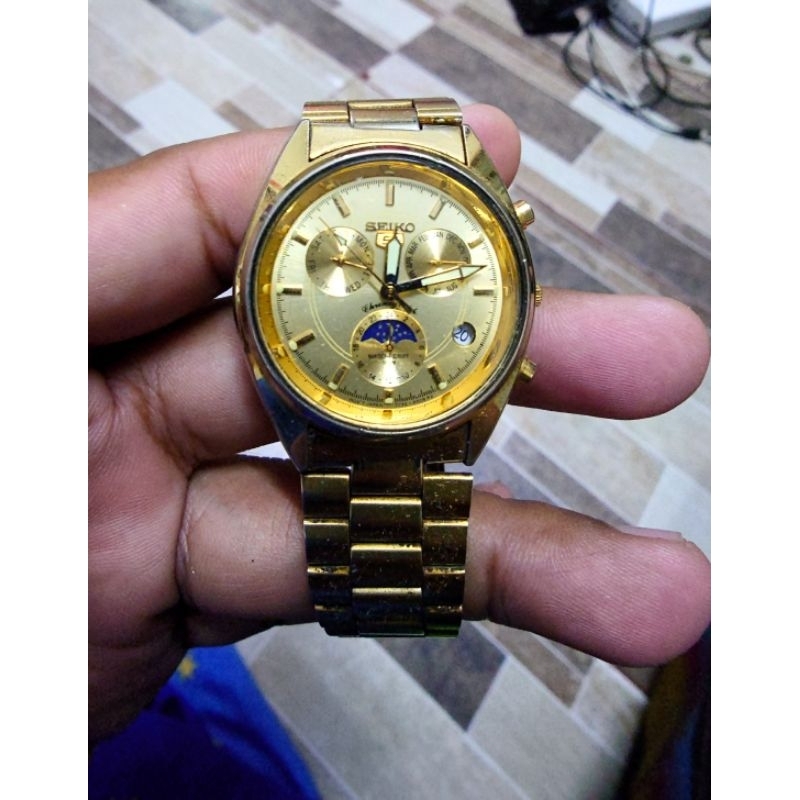 SEIKO 5 AUTOMATIC CHRONOGRAPH ( FAKE ) | Shopee Malaysia