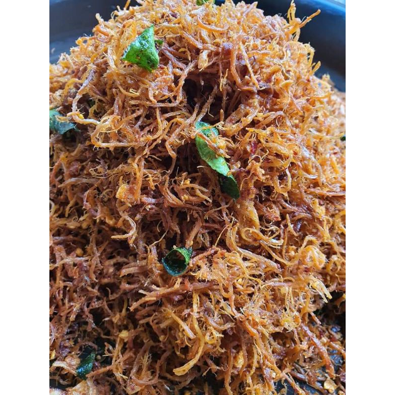 น้ำพริกหมูฝอยกรอบ (Crispy pork) Namprik moo foi krop | Shopee Malaysia