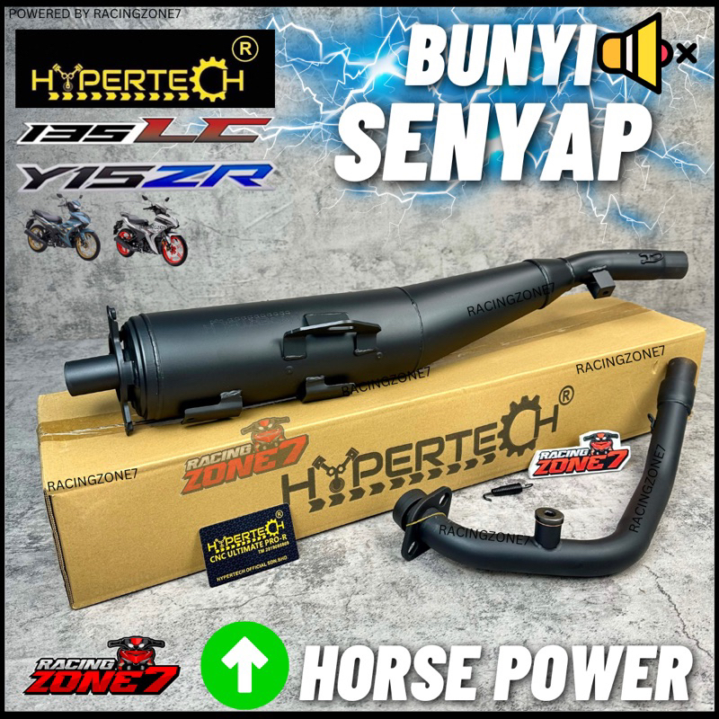 “TERBARU 2024” HYPERTECH ULTIMATE BACK PRESSURE EXHAUST Y15ZR Y16 LC135 ...
