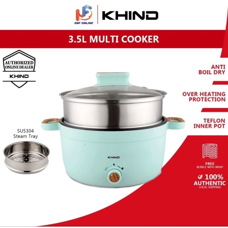 KHIND MULTI COOKER 3.5L (New) | Shopee Malaysia