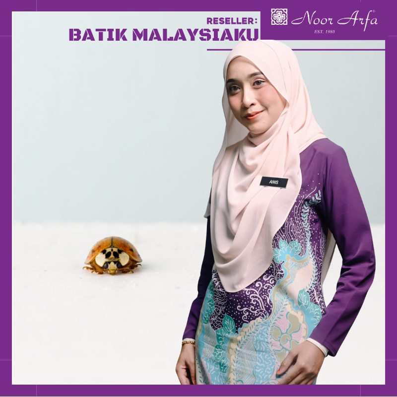 AMANI Mini Kurung Modern Noor Arfa Batik Terengganu Batik Malaysia ...