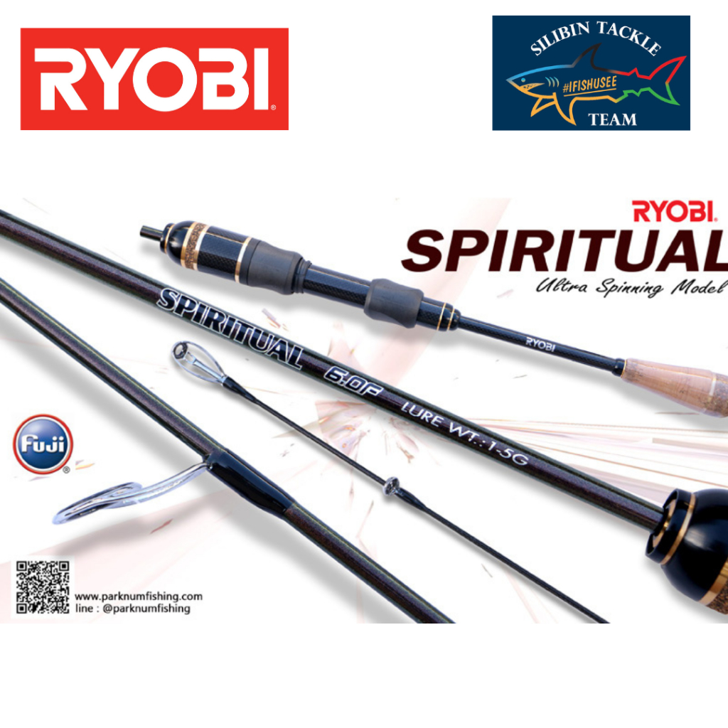 RYOBI SPIRITUAL SPINNING ROD (FUJI RING) | Shopee Malaysia