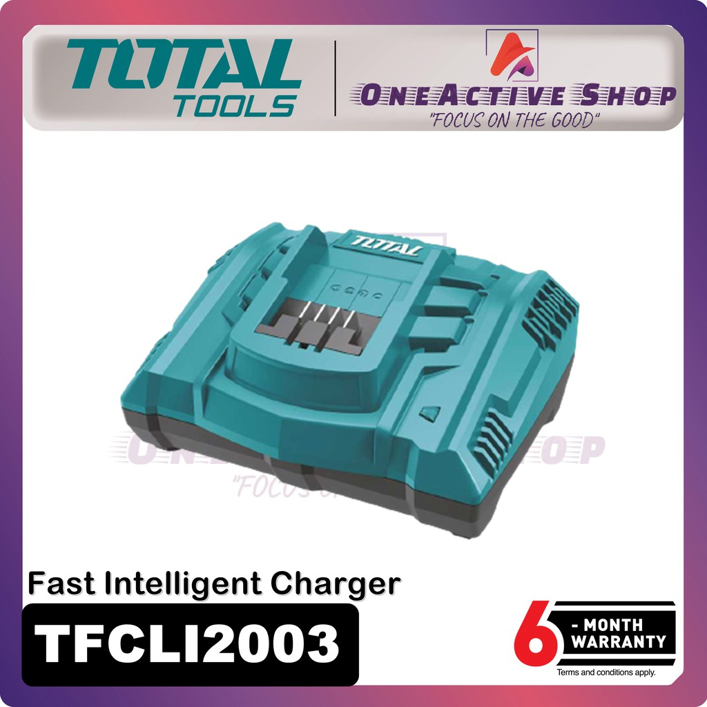 TOTAL Fast Intelligent Charger TFCLI2003 - 6 Month Warranty | Shopee ...