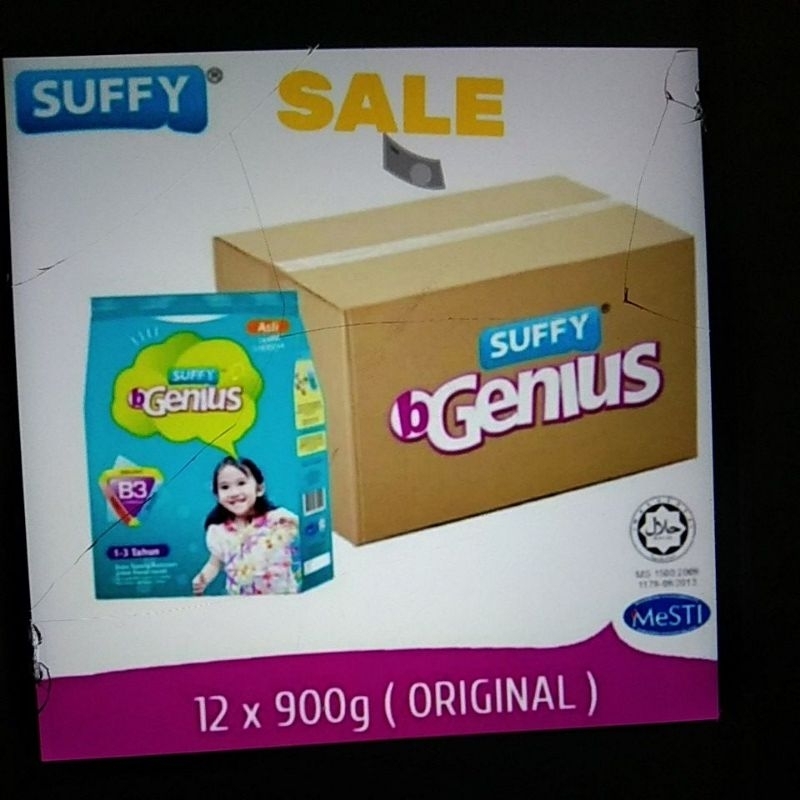 SUSU TEPUNG FORMULA KANAK SUFFY B GENIUS 900G ( ASLI ) | Shopee Malaysia