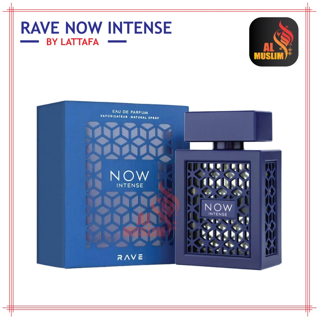 RAVE NOW INTENSE PERFUME FOR MEN 100 ML EDP BY LATTAFA PERFUMES ...