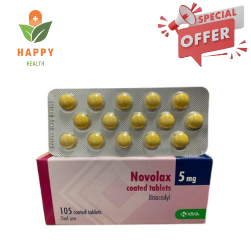 [ Exp 7/2025 ] NOVOLAX TAB 5MG 105'S (SEMBELIT / CONSTIPATION) | Shopee ...