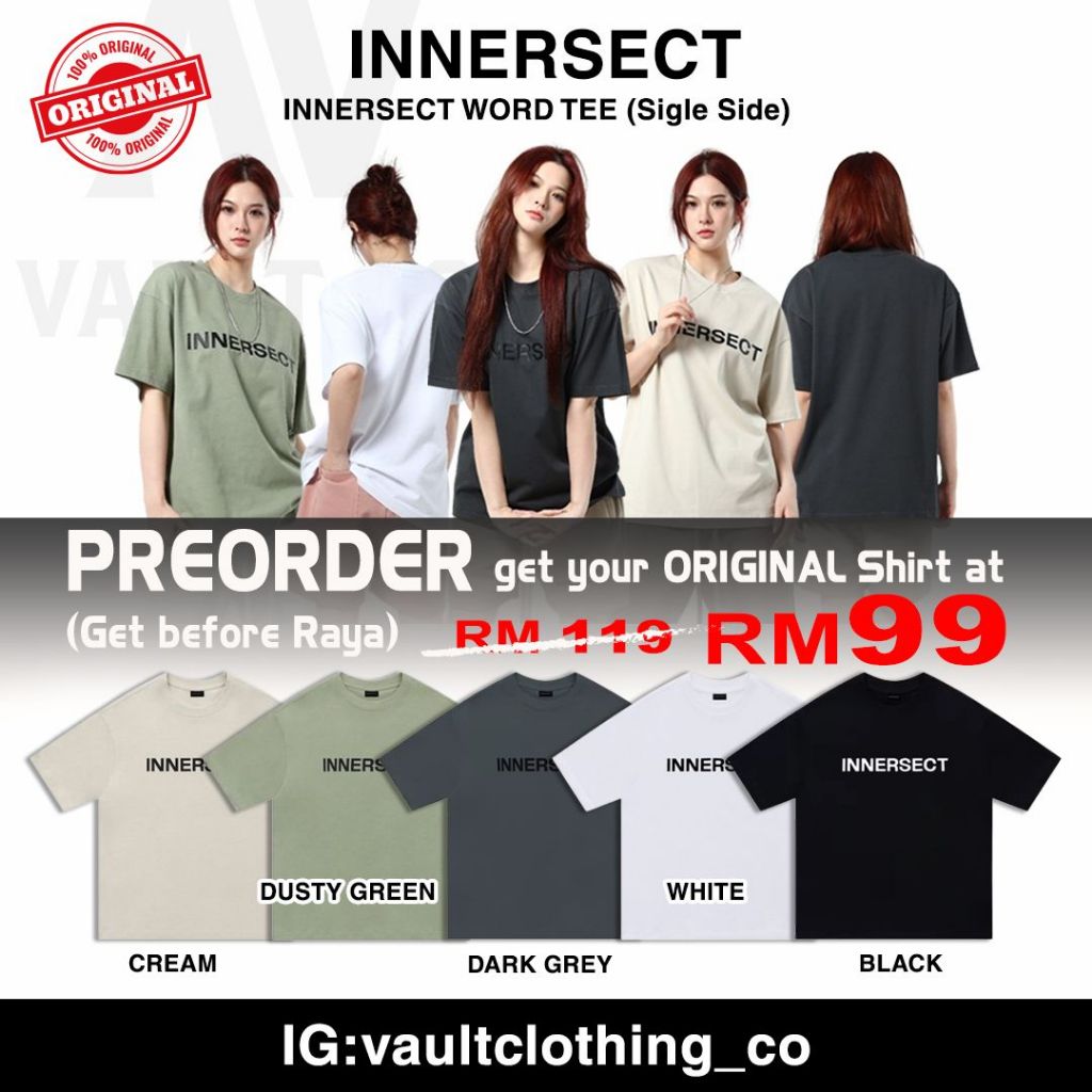 INNERSECT World Tee ( Single Size) | Shopee Malaysia