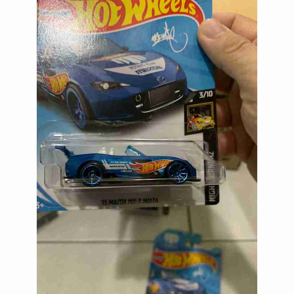 Hotwheels HW32 15 Mazda MX-5 Miata BLUE Price for 1 | Shopee Malaysia