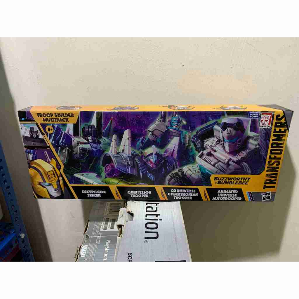 (R80) Hasbro Transformers Troop Builder Multipack Seeker, Quintesson ...
