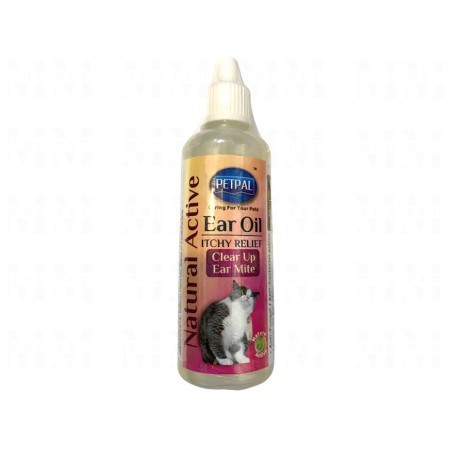 Petpal Natural Active Ear Oil / Itchy Relief / Ear Mite Treatment (Cat ...